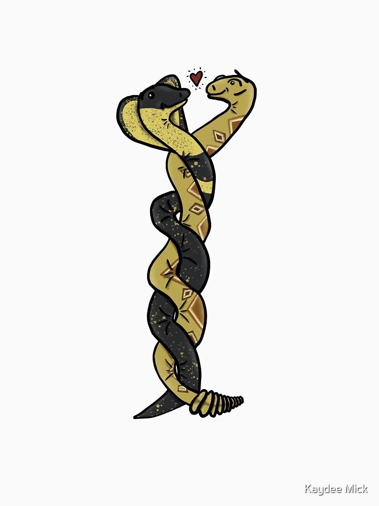 "Snake Hug" T-shirt for Sale by kmick | Redbubble | snake t-shirts ...
