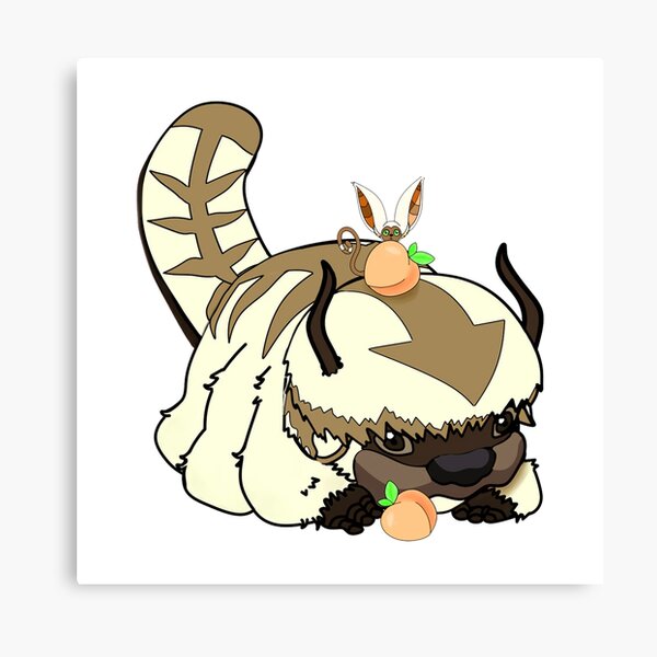 Team Avatar On Appa Canvas Prints | Redbubble