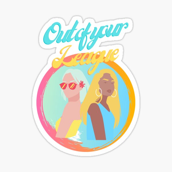 "Alpha Females & Upper Echelon - Silvia and Jamila (White)" Sticker for ...