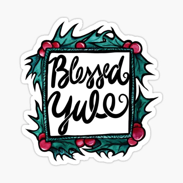"Gesegnete Yule Pagan Holidays Wicca" Sticker for Sale by Cecil ...