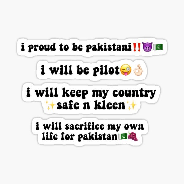 "pakistan meme tiktok" Sticker for Sale by AnVid | Redbubble