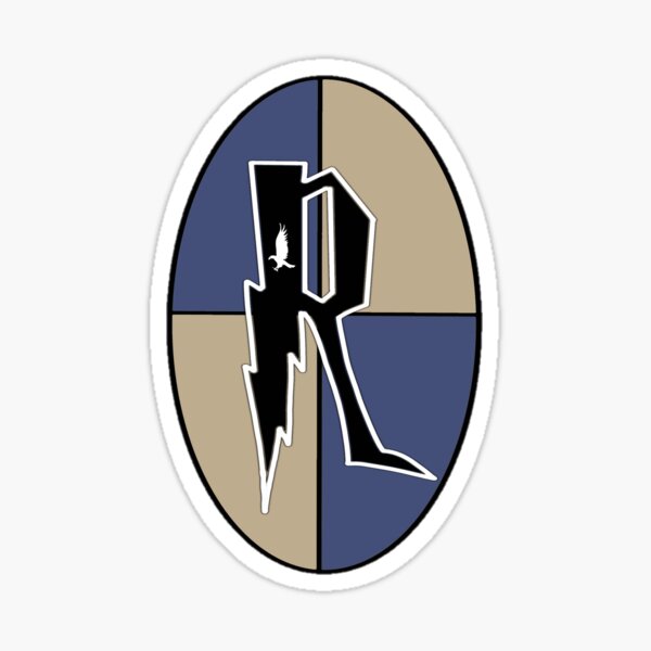 "R Logo" Sticker by DarkeHorse | Redbubble