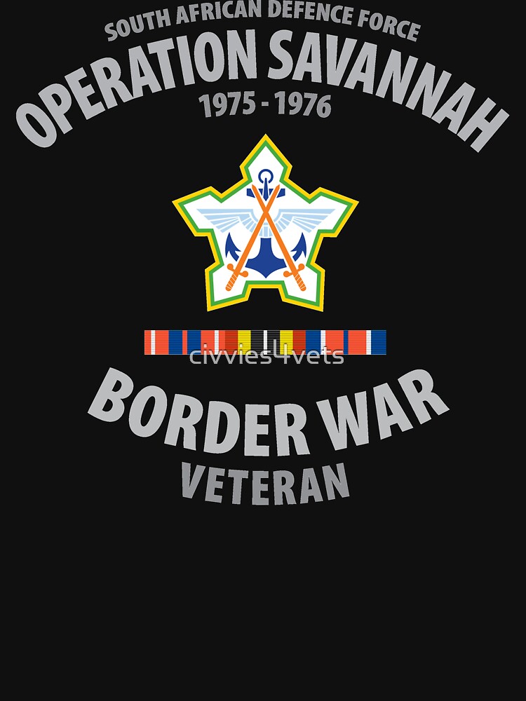 "SADF Operation Savannah Veteran Shirt" T-shirt for Sale by ...