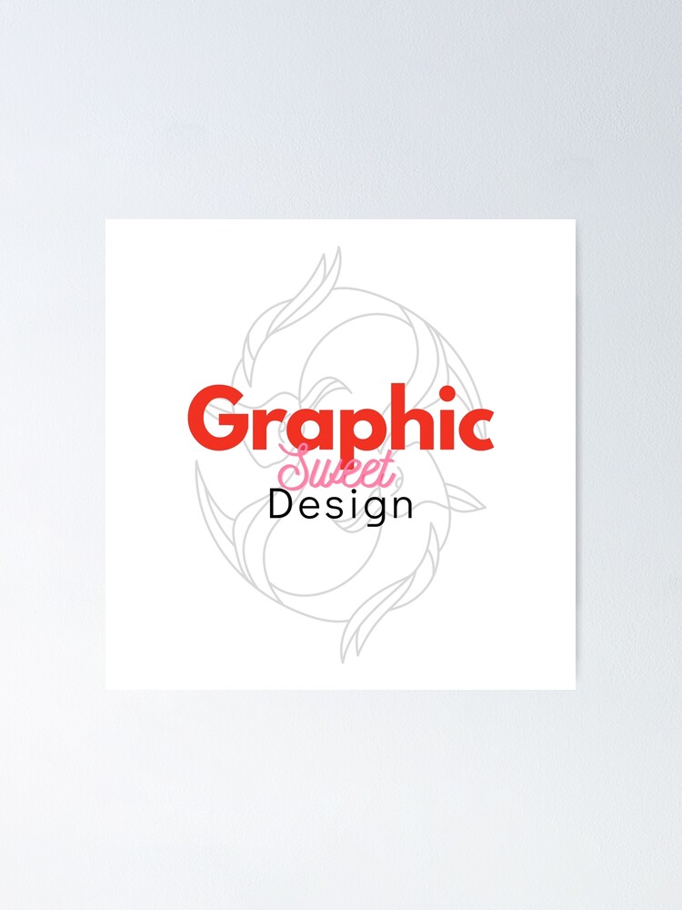 "Graphic Sweet Design" Poster by myopi | Redbubble