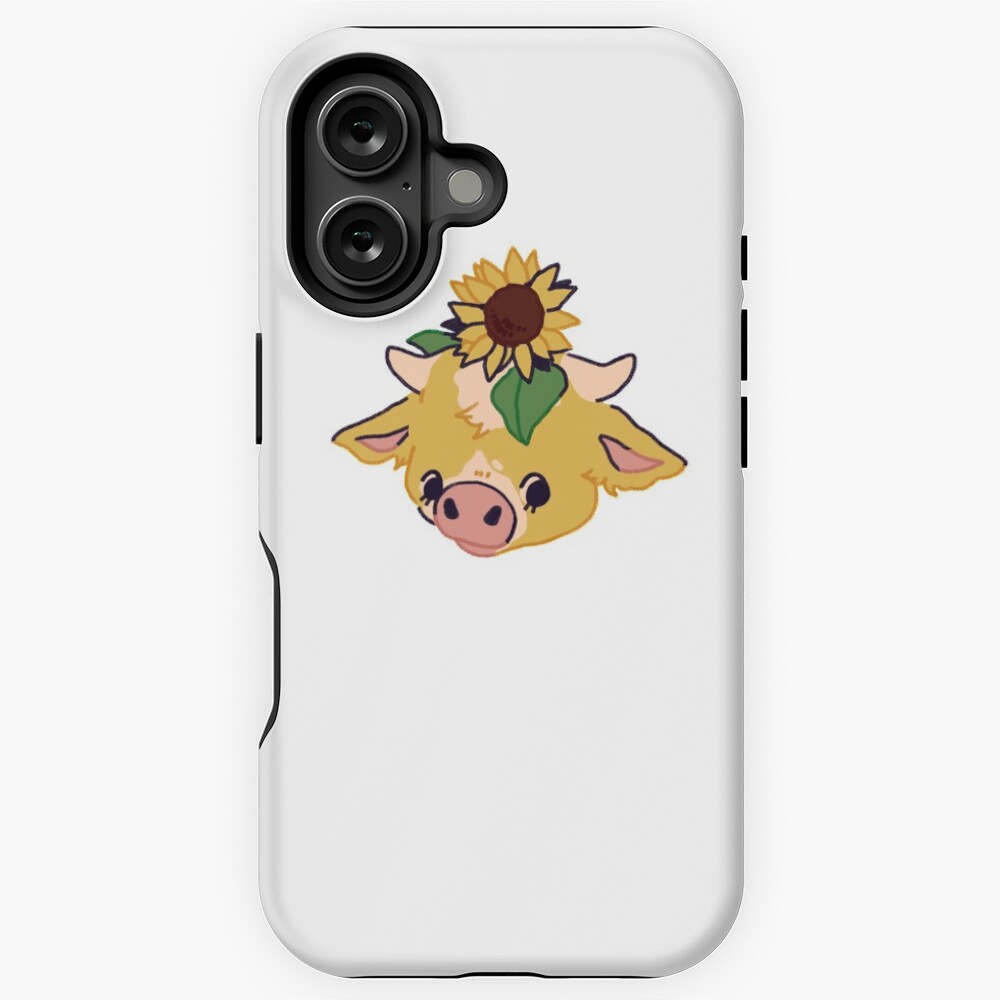 "Sunflower Moobloom Minecraft Flower Cow" Sticker for Sale by lissv ...