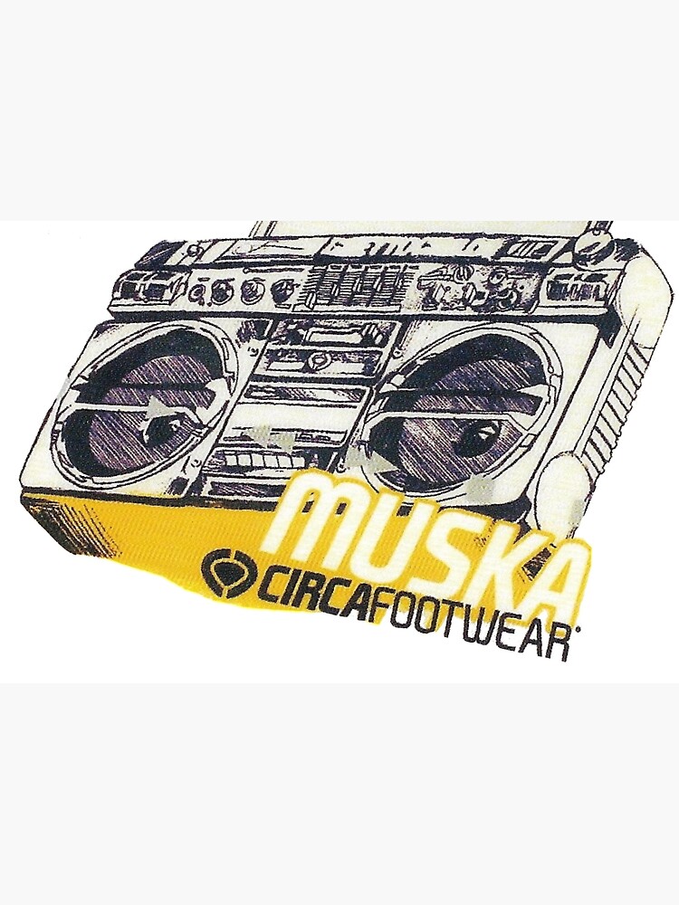 "Chad Muska Stereo, Circa Footwear T-Shirt Design." Notizbuch von ...