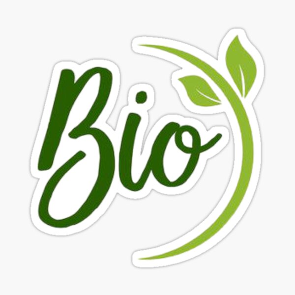 Sticker mit "Bio-Aufkleber" von StickItUpTM | Redbubble