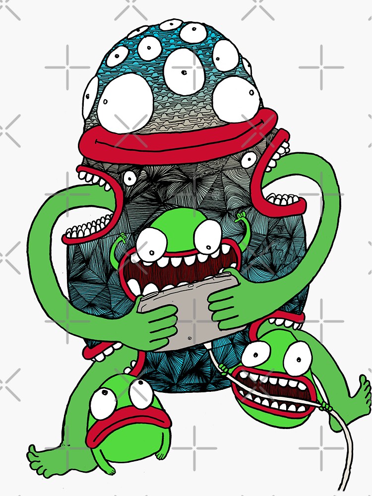 "One More Level" Sticker for Sale by mister-wolf | Redbubble