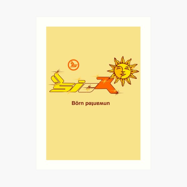 Sicko Born From Pain Wall Art | Redbubble