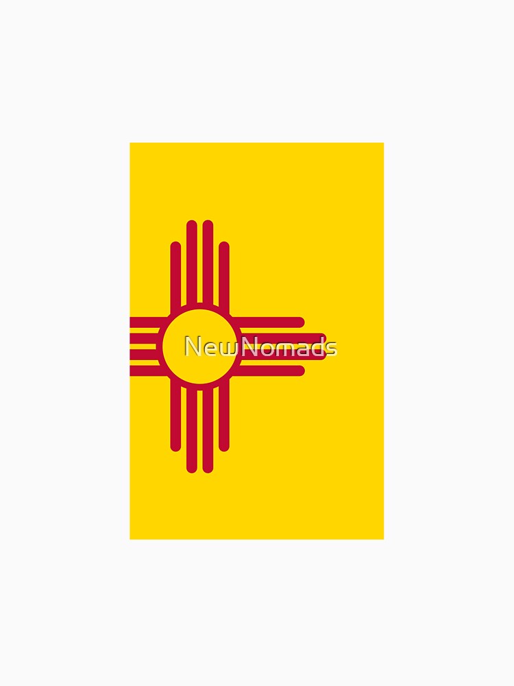"Zia - New Mexico Flag" T-shirt for Sale by NewNomads | Redbubble | zia ...