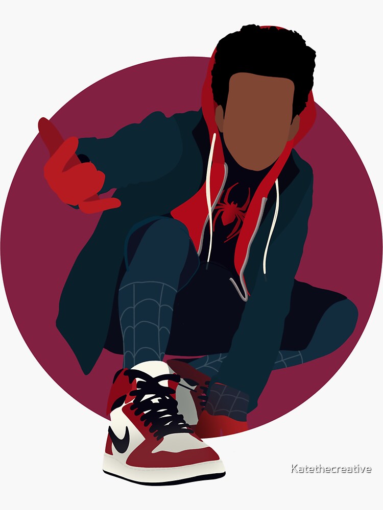 "Miles" Sticker for Sale by Katethecreative | Redbubble