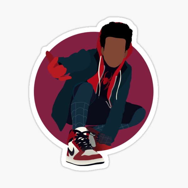 "Miles" Sticker for Sale by Katethecreative | Redbubble