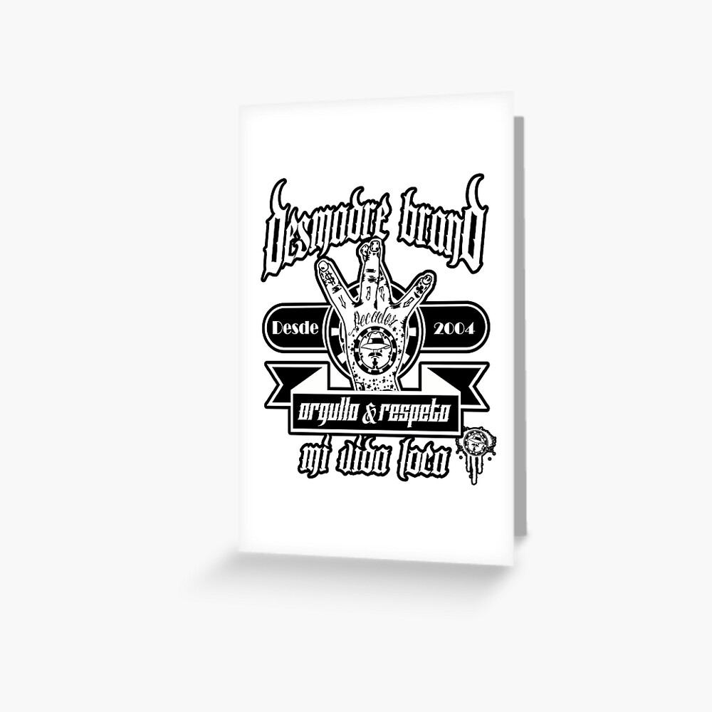 "Desmadre Brand Pride collection" Greeting Card by ReclusoRCW | Redbubble