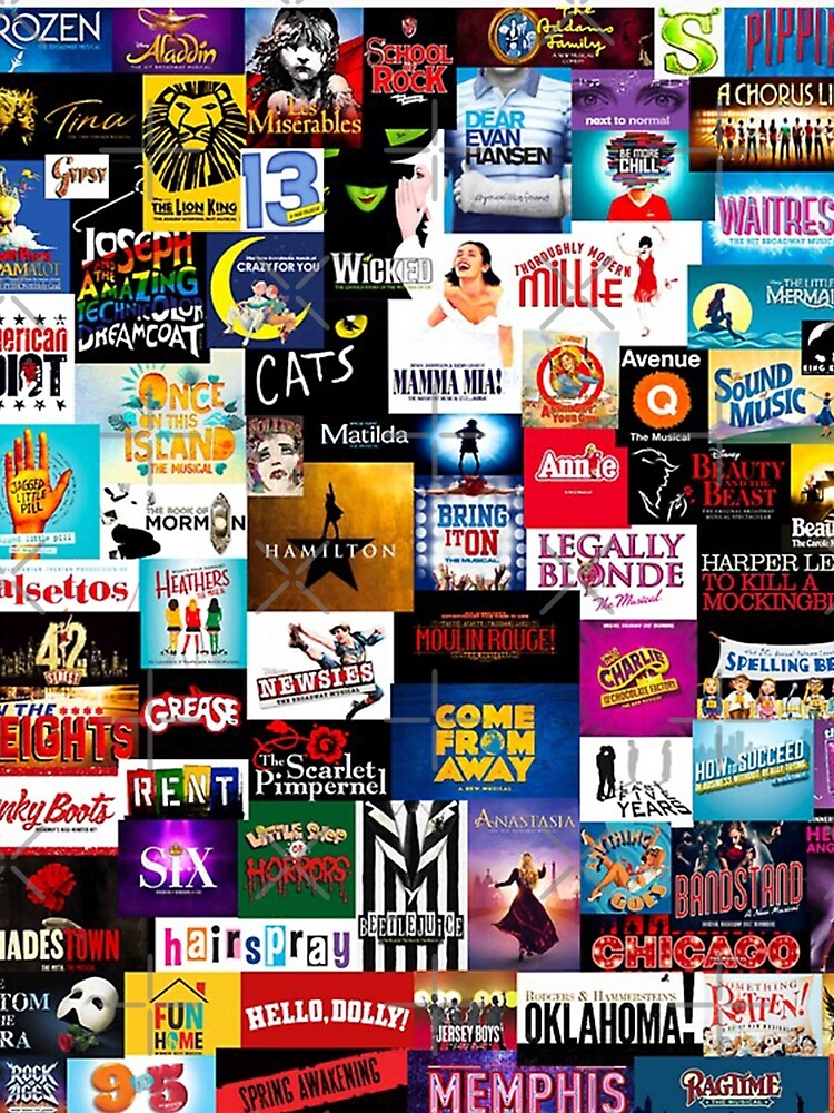 "music show logo" T-shirt for Sale by cfhbap | Redbubble | broadway ...