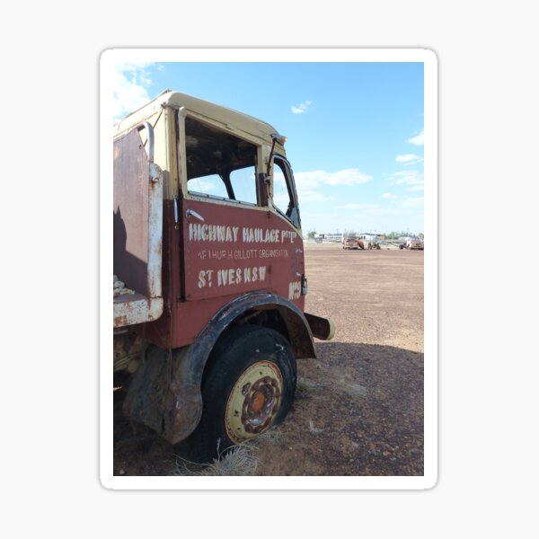 "Old Foder from St. Ives at Winton (Outback Queensland)" Sticker by ...