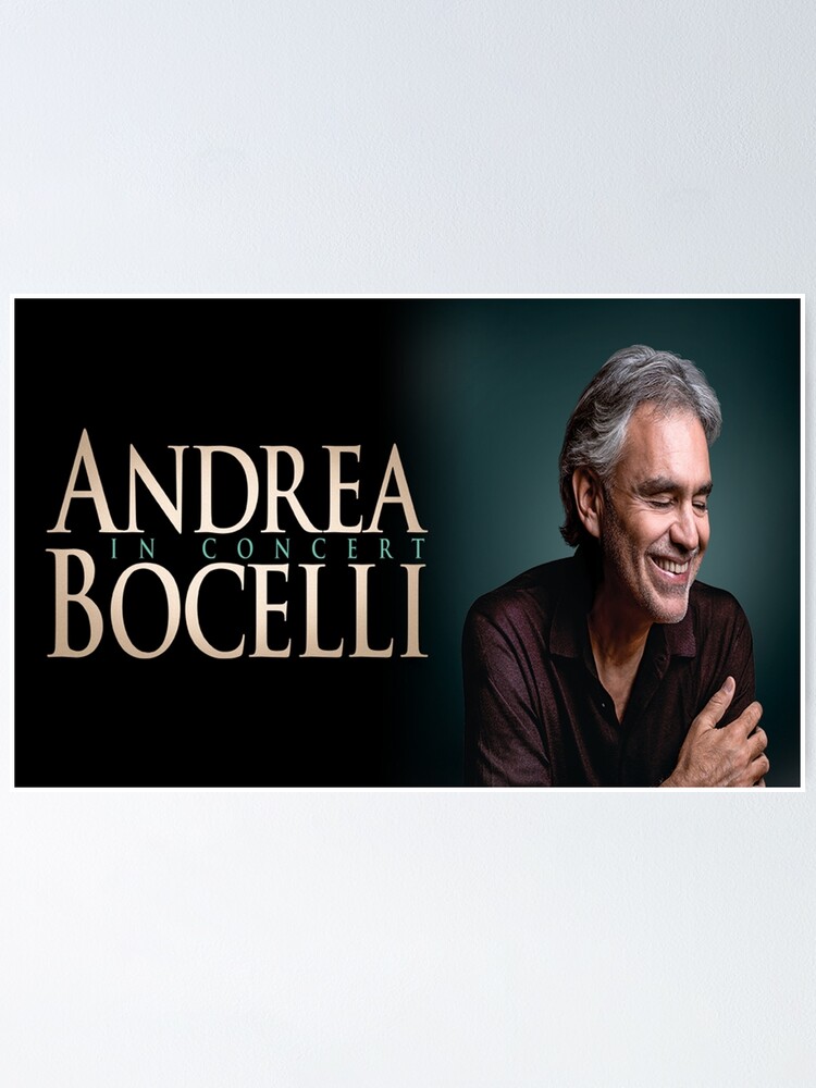 "Andrea bocelli legend musician" Poster for Sale by abolsover7c | Redbubble