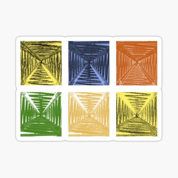 "Multiplicity" Sticker for Sale by krinima | Redbubble