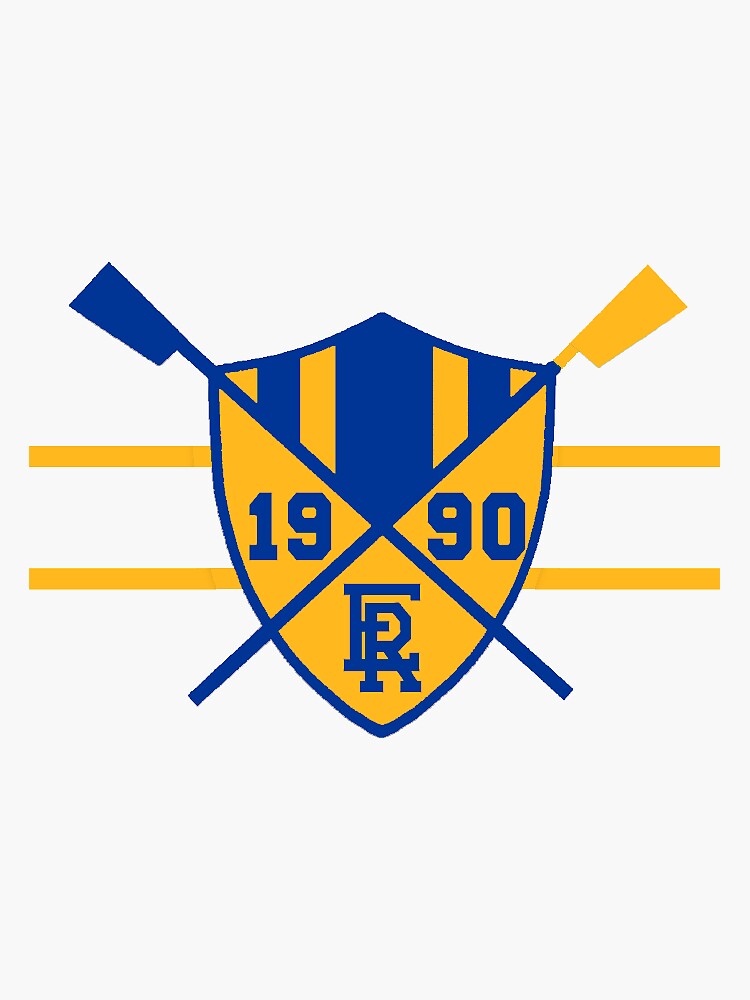 "ERAU Rowing Crest" Sticker by Moonman642 | Redbubble