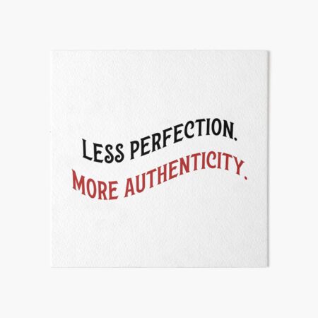 Less Perfection Print Art & Collectibles Drawing & Illustration Digital ...