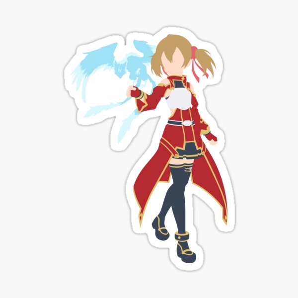 "Silica [SAO] (Sword Art Online)" Sticker by Max028 | Redbubble