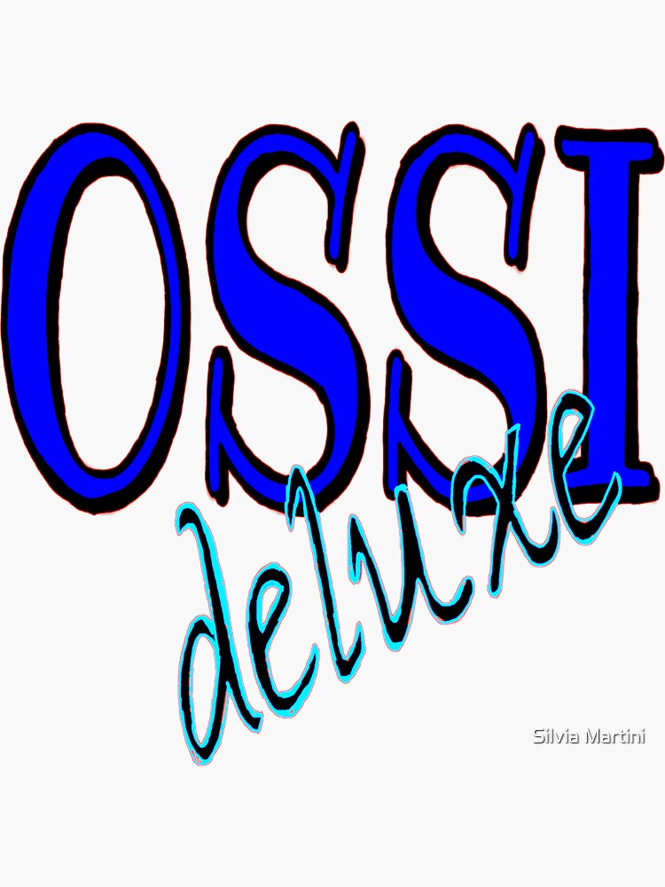 "Ossi deluxe, GDR" Sticker for Sale by generaldogsbody | Redbubble