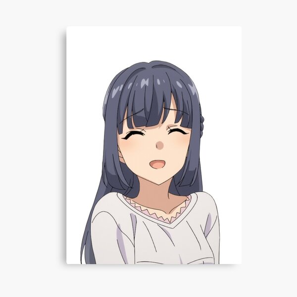 "Shoko Makinohara - Laughing" Canvas Print for Sale by migdrum | Redbubble