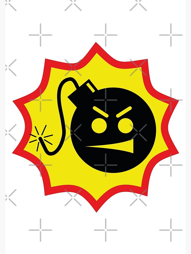 "Serious Sam Bomb Logo" Spiral Notebook by InfinitelyWavey | Redbubble
