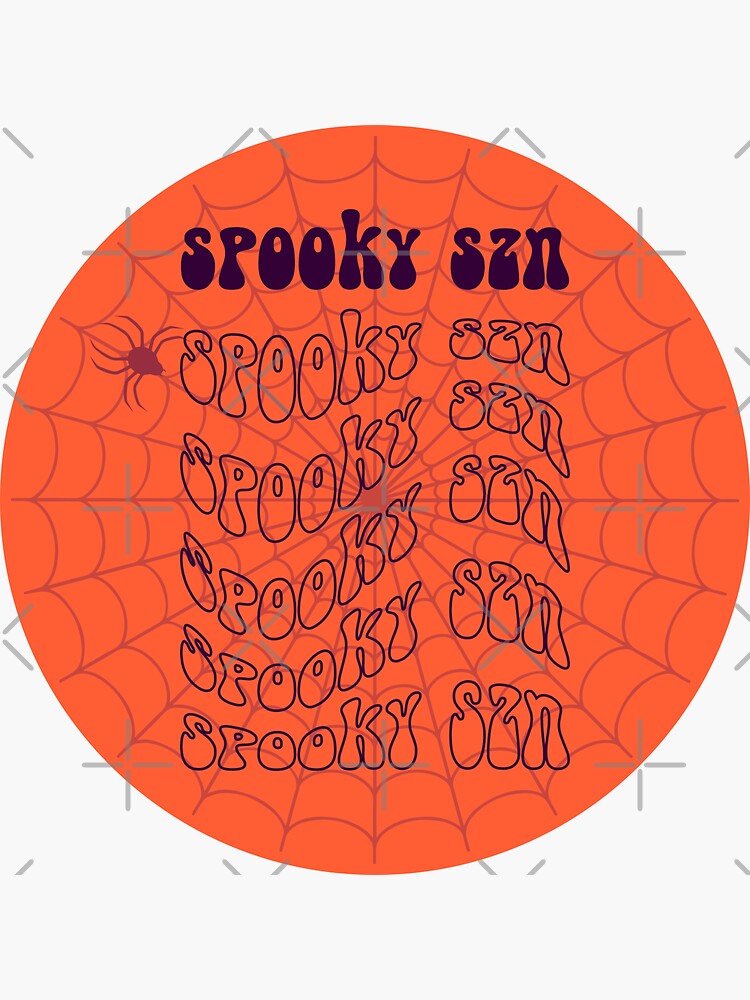 "spooky szn" Sticker by EGL-Design | Redbubble