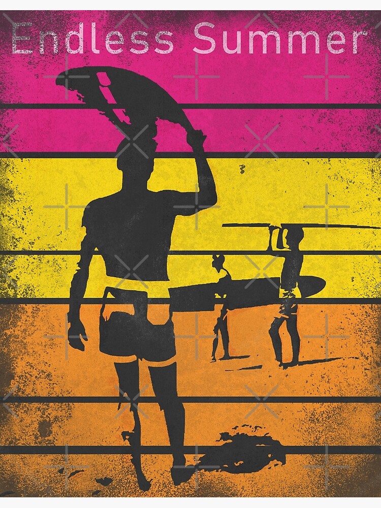 "Vintage Endless Summer " Poster by AninosSPro | Redbubble
