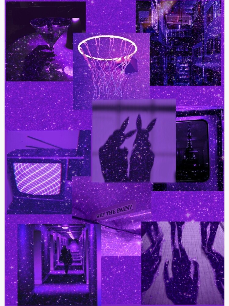 "Violet collage" Art Print for Sale by Kasandra2000 | Redbubble