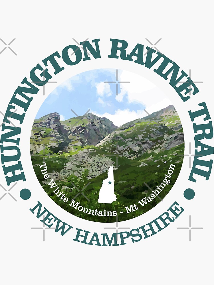 "Huntington Ravine Trail (OBP)" Sticker for Sale by curranmorgan ...