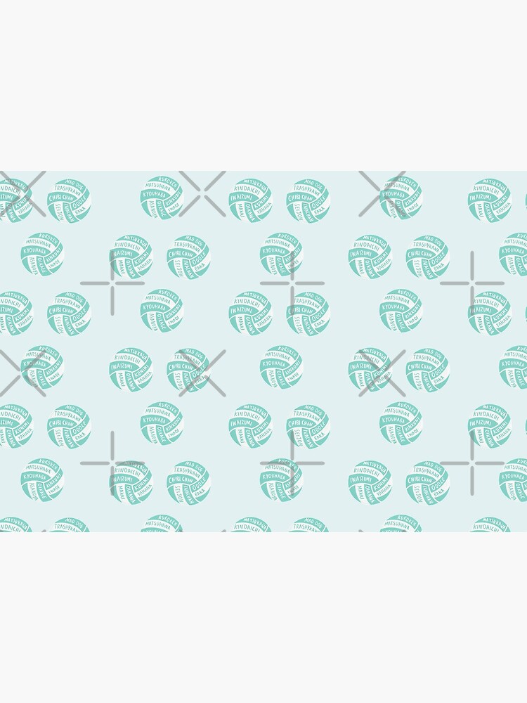 "Seijoh Team Names Ships and Popular quotes On Volleyball" Mask for ...