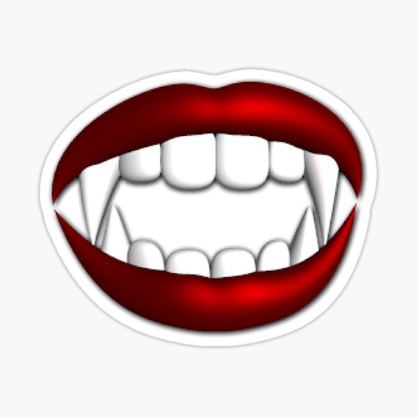 "Vampire's Bite" Sticker for Sale by ankurjn42 | Redbubble