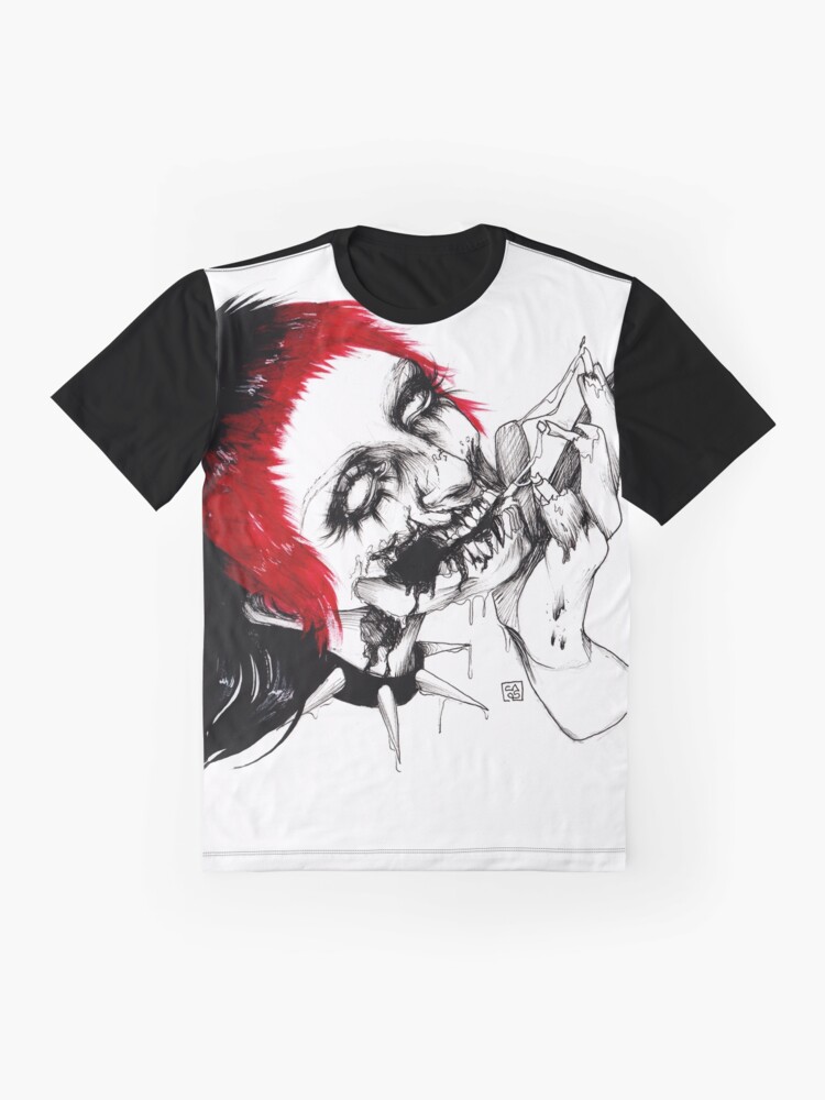 "ACID SALIVA" T-shirt for Sale by shopCAOS | Redbubble | monster ...