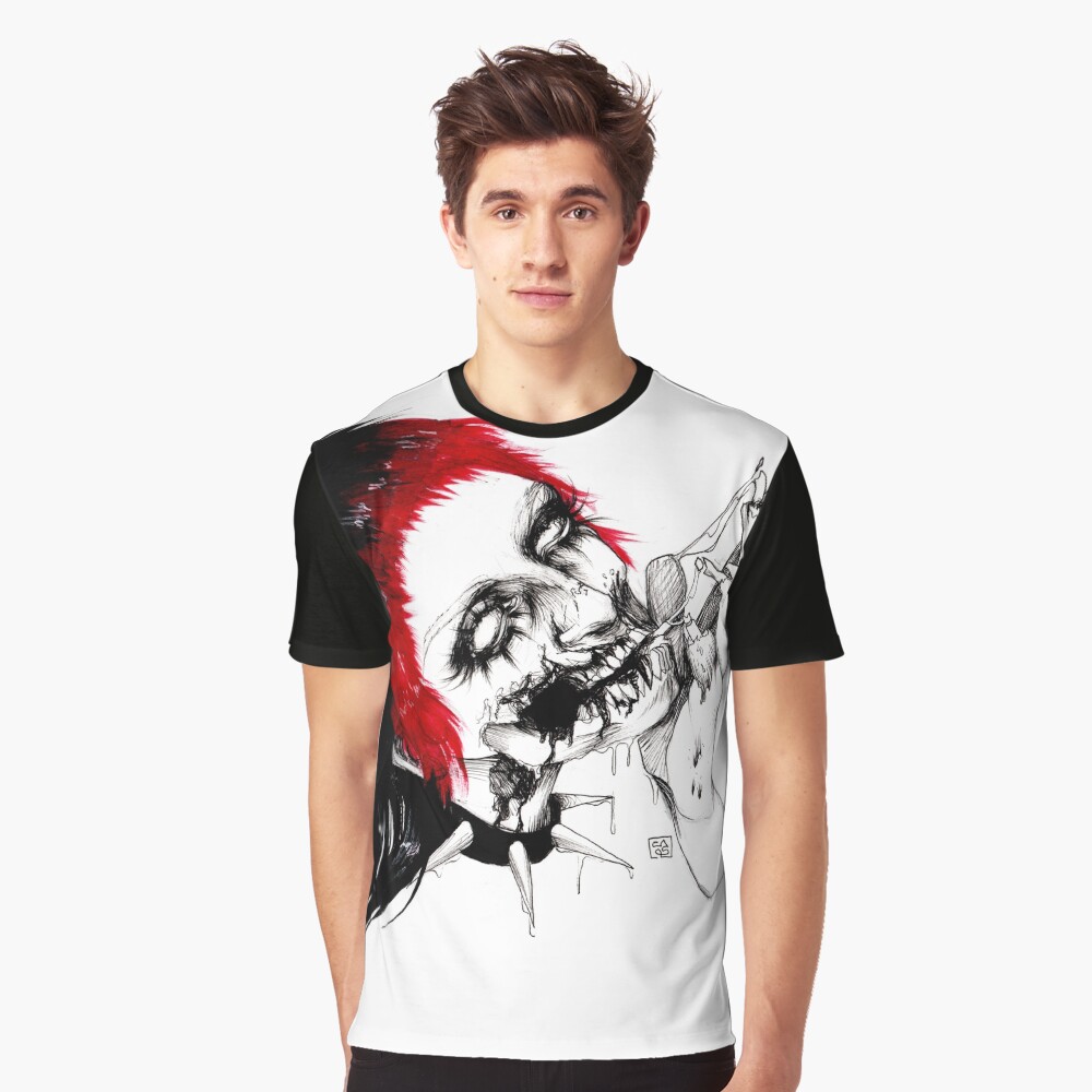 "ACID SALIVA" T-shirt for Sale by shopCAOS | Redbubble | monster ...