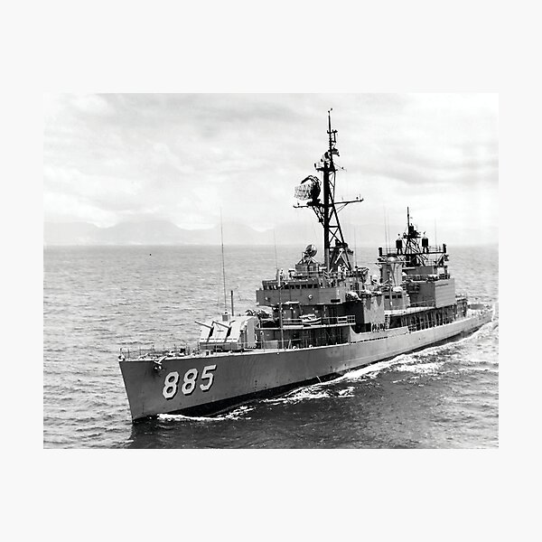 "USS JOHN R. CRAIG (DD-885) SHIP'S STORE" Photographic Print for Sale ...