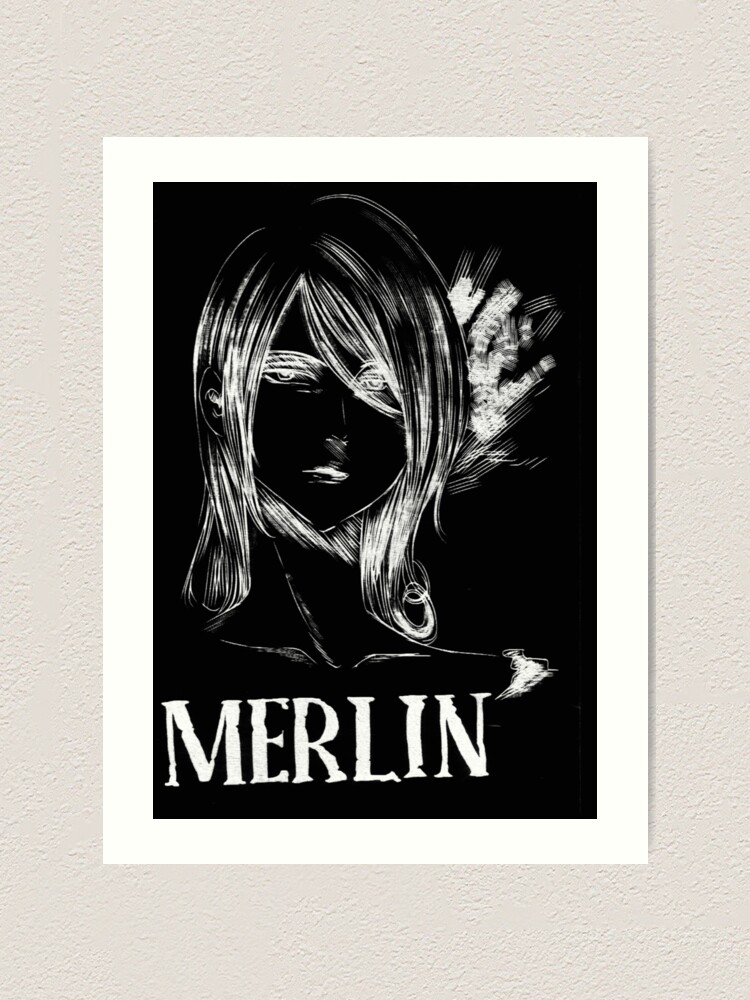 "Merlin transparent background Seven deadly sins" Art Print for Sale by ...