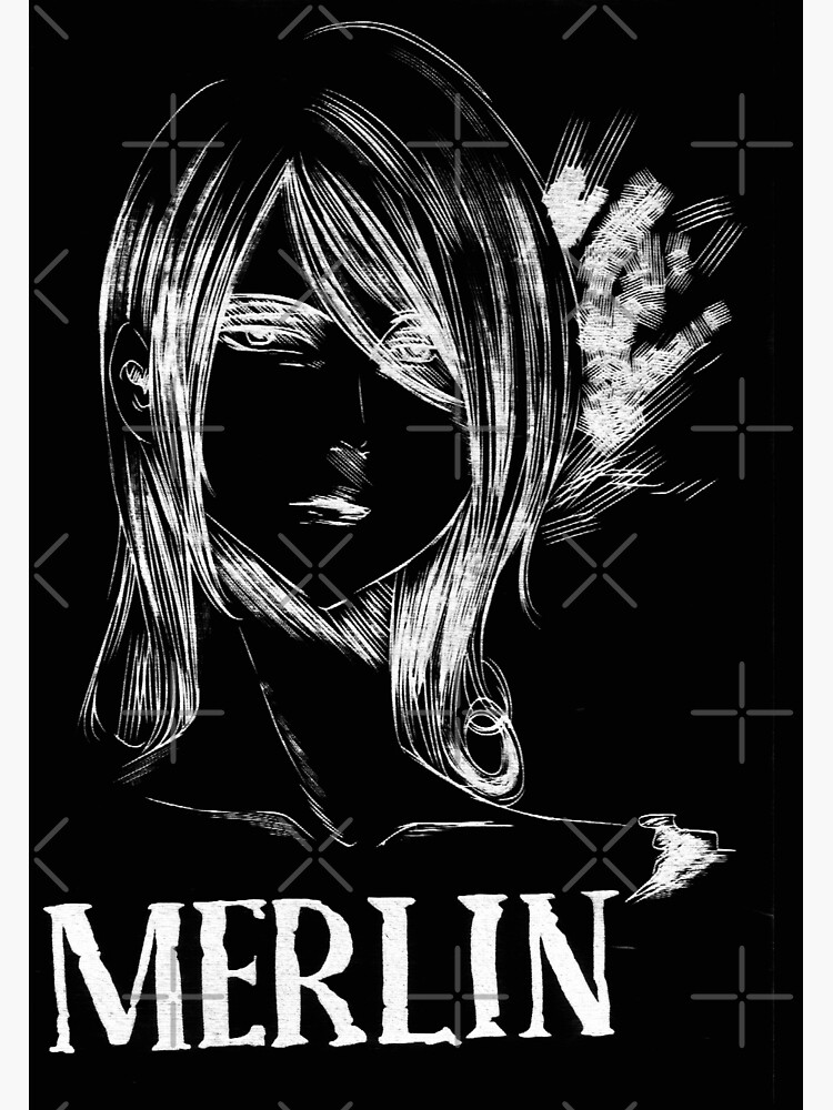 "Merlin transparent background Seven deadly sins" Poster by chaturbart ...
