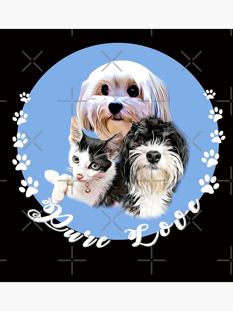 "Custom Pets Cartoon " Poster by earthroots | Redbubble