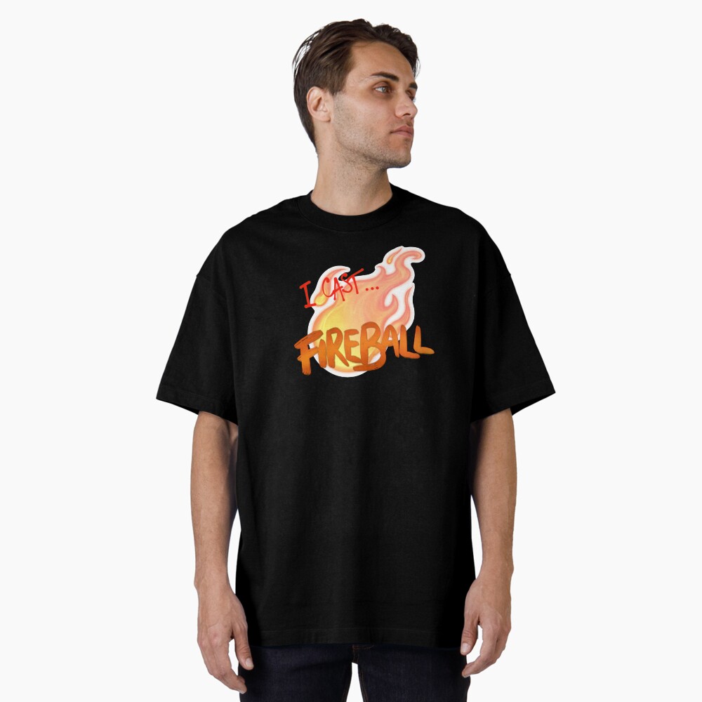 "I Cast Fireball" Sticker for Sale by E-Katerina | Redbubble