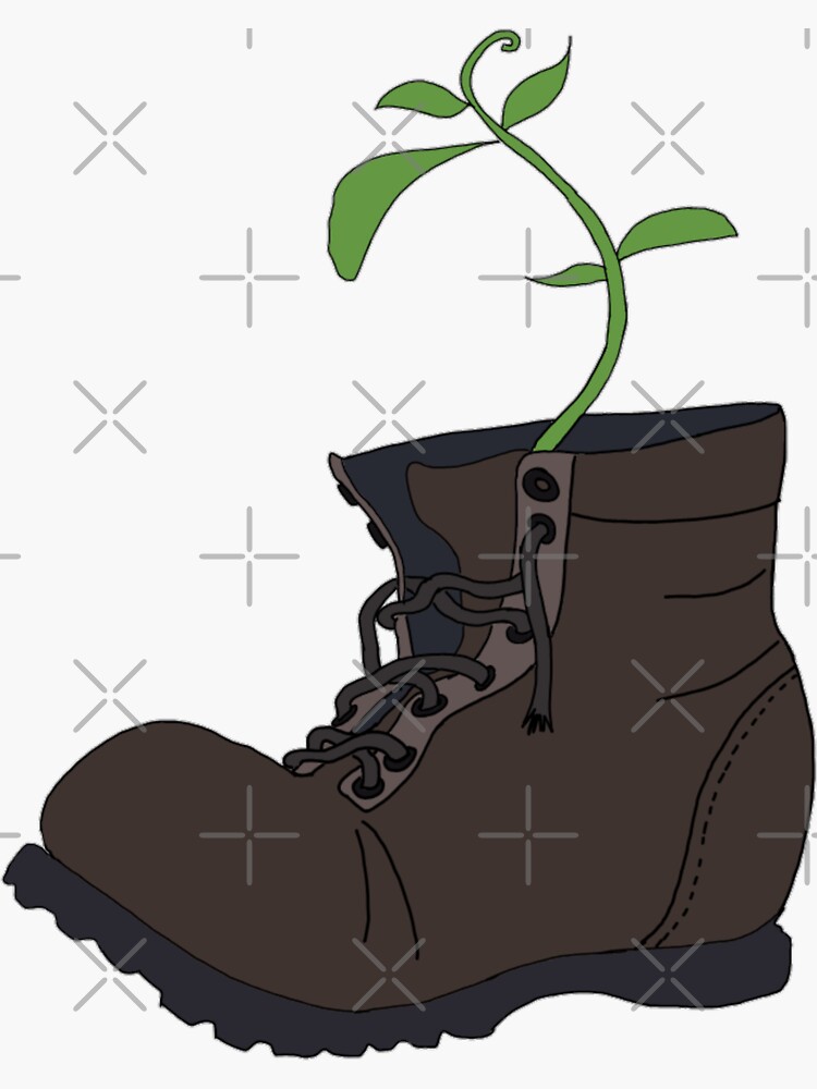 "Boot - Wall-E" Sticker for Sale by RyallDesign | Redbubble