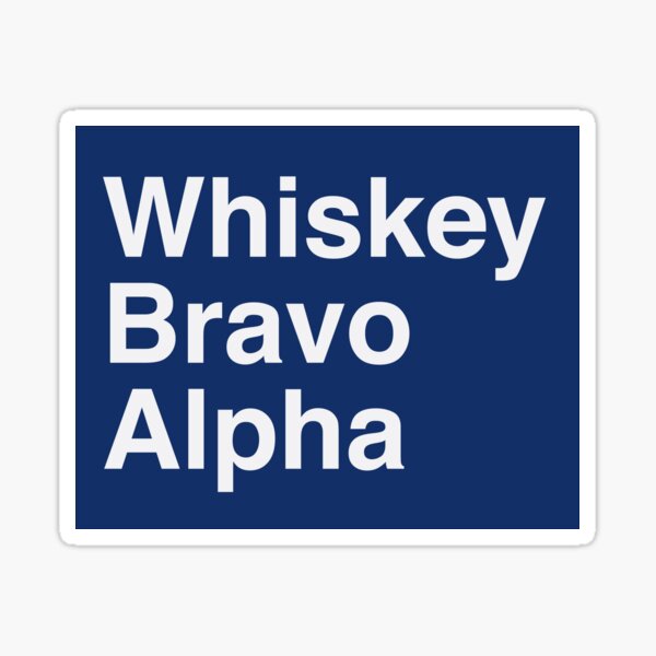 "WBA" Sticker for Sale by Confusion101 | Redbubble