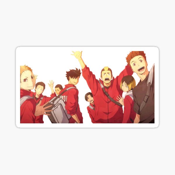 "Nekoma Team" Sticker for Sale by TWH-Q | Redbubble