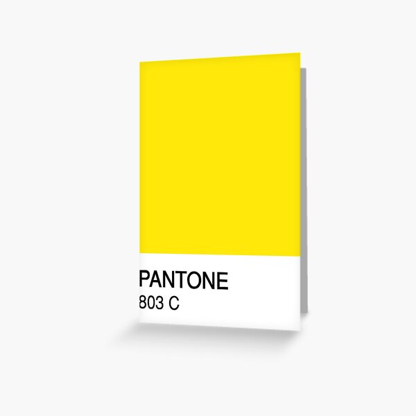 "Pantone Green 803 C" Greeting Card for Sale by stickertopic | Redbubble
