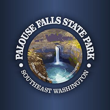 "Palouse Falls (SP)" Sticker for Sale by curranmorgan | Redbubble