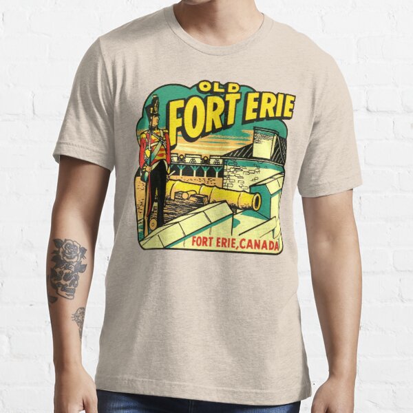 "Old Fort Erie Ontario Vintage Travel Decal" T-shirt for Sale by ...