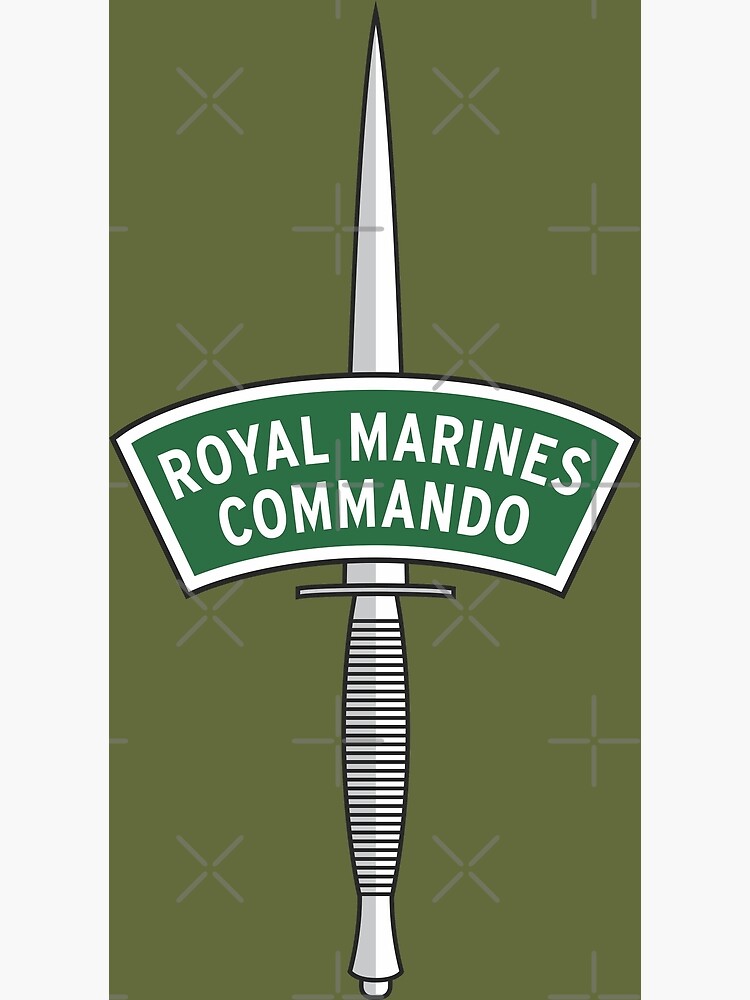 "UK Royal Marines Commando" Poster for Sale by aliberalino | Redbubble