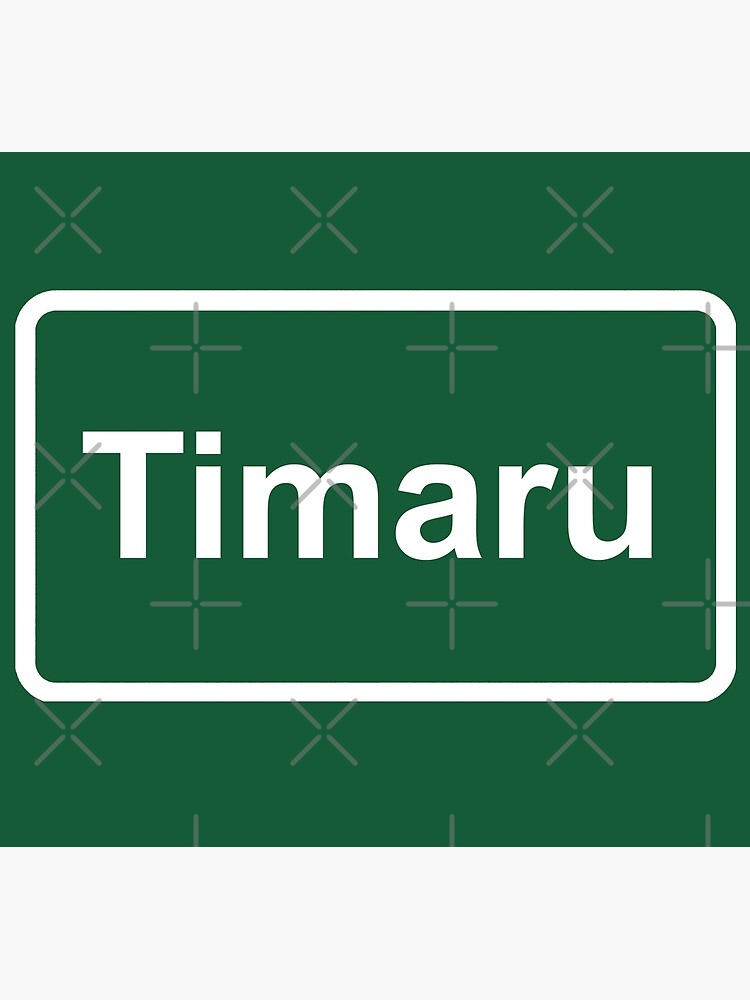 Póster «Señal de tráfico de Timaru» de Heywood47 | Redbubble