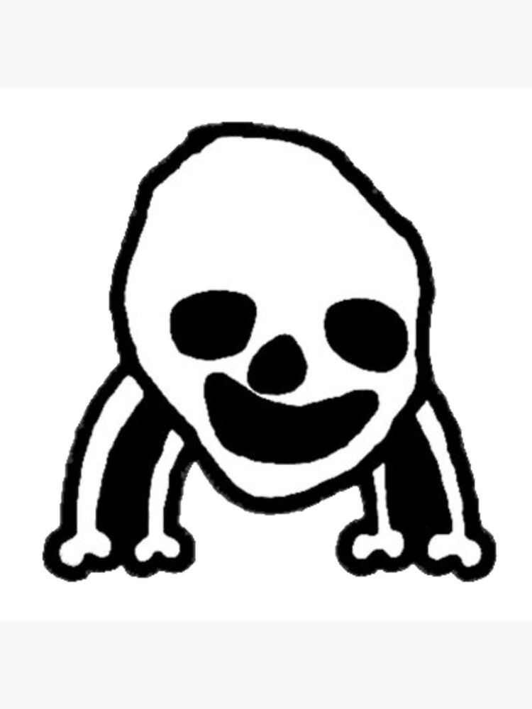 "Skull and Soft Bones Logo" Photographic Print for Sale by ...