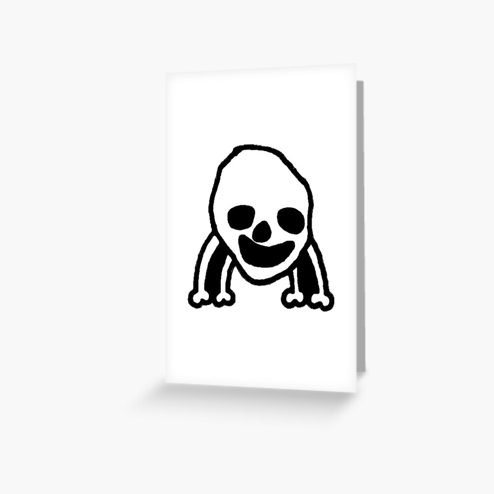 "Skull and Soft Bones Logo" Greeting Card for Sale by Skullnsoftbones ...